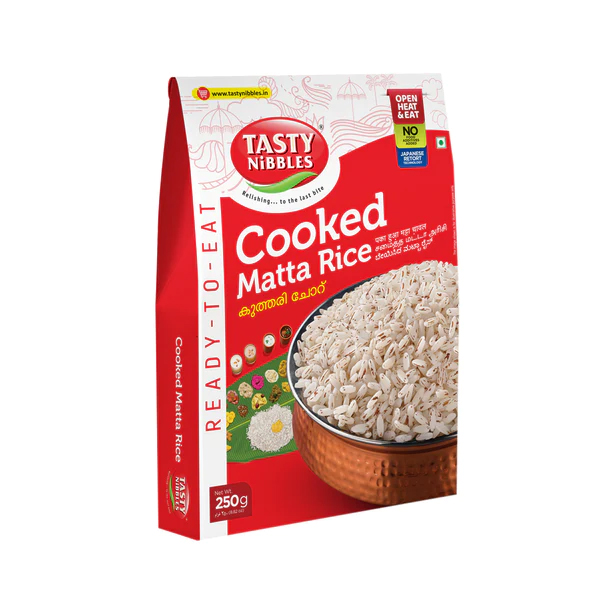 Cooked Matta Rice(250g) by Tasty Nibbles – Global Food Mart