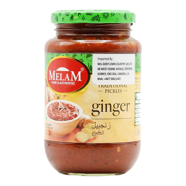 Ginger Pickle By Melam – Global Food Mart